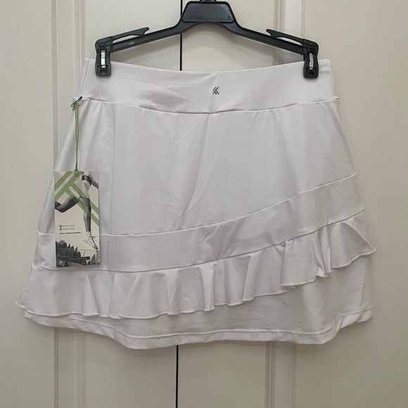 Kyodan | Shorts | Asymmetrical Ruffle Tennis Skort From Kyodan | Poshmark